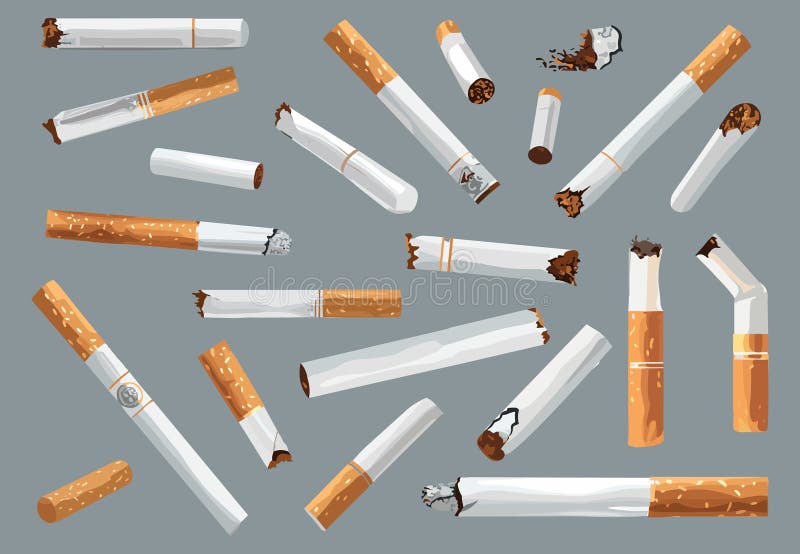 Cigarette Stick Stock Illustrations – 400 Cigarette Stick Stock ...