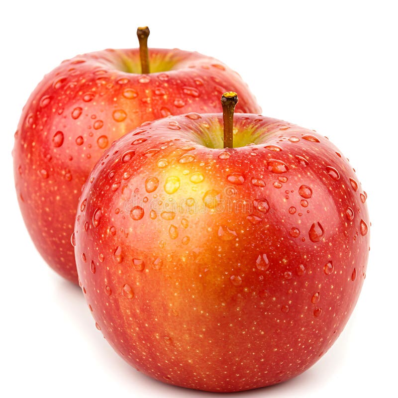 Realistic Close-Up of a Fresh Apple â€ High-Resolution Detail Stock ...
