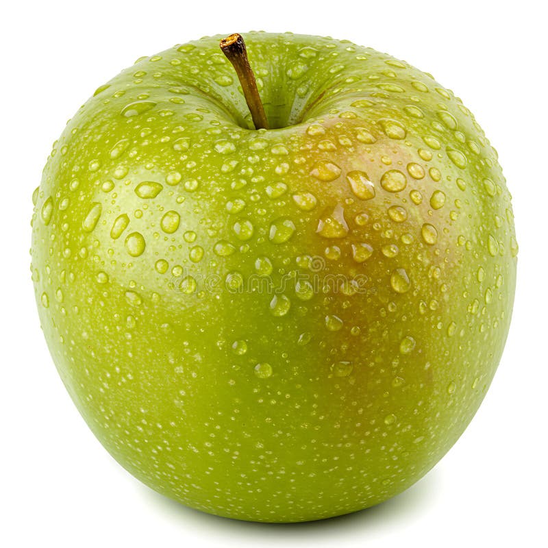 Realistic Close-Up of a Fresh Apple â€ High-Resolution Detail Stock ...