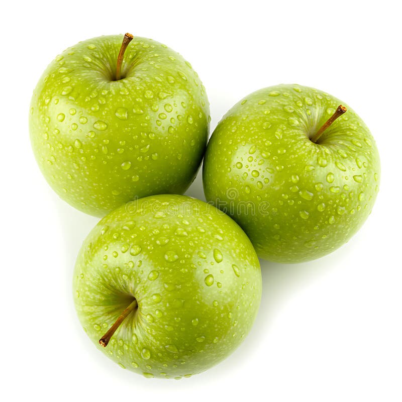 Realistic Close-Up of a Fresh Apple â€ High-Resolution Detail Stock ...