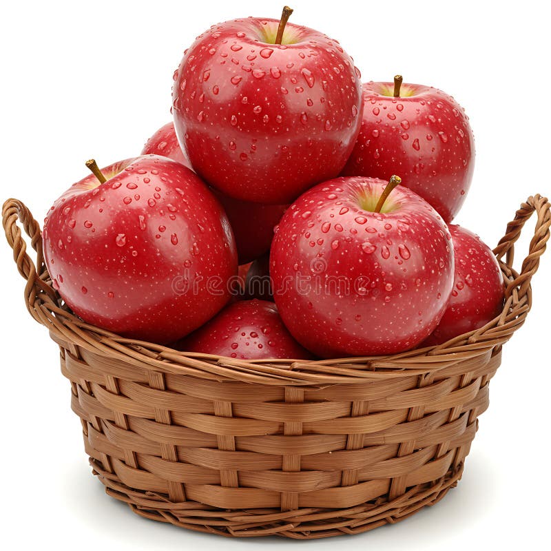 Realistic Close-Up of a Fresh Apple â€ High-Resolution Detail Stock ...