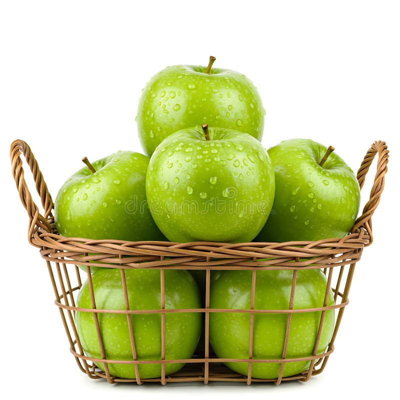 Realistic Close-Up of a Fresh Apple â€ High-Resolution Detail Stock ...