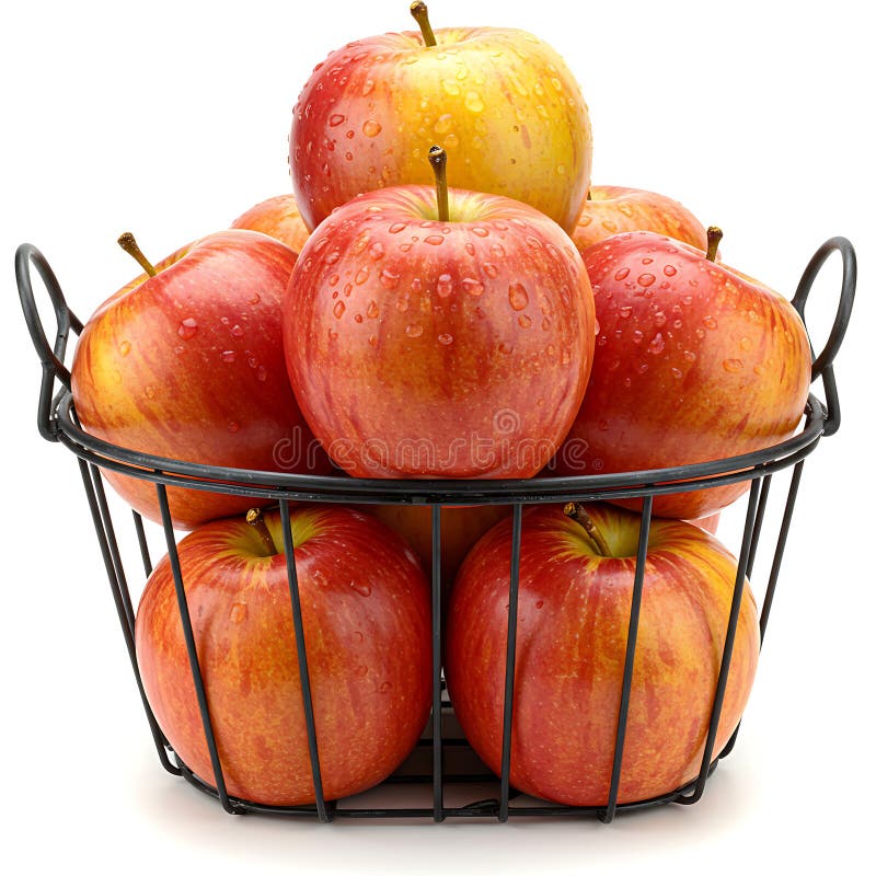 Realistic Close-Up of a Fresh Apple â€ High-Resolution Detail Stock ...