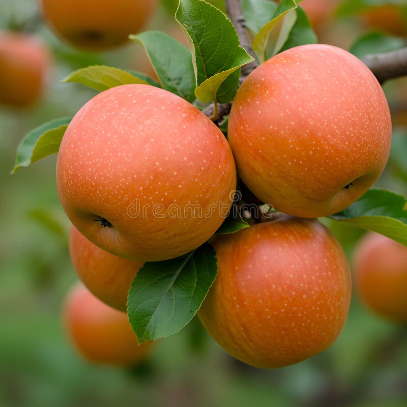 Realistic Close-Up of a Fresh Apple â€ High-Resolution Detail Stock ...