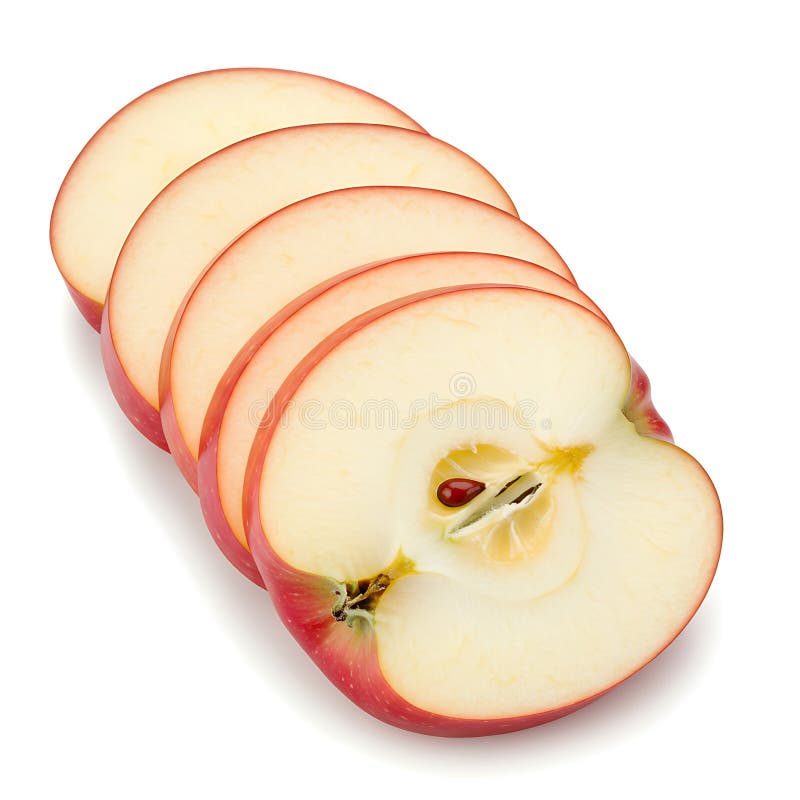 Realistic Close-Up of a Fresh Apple â€ High-Resolution Detail Stock ...