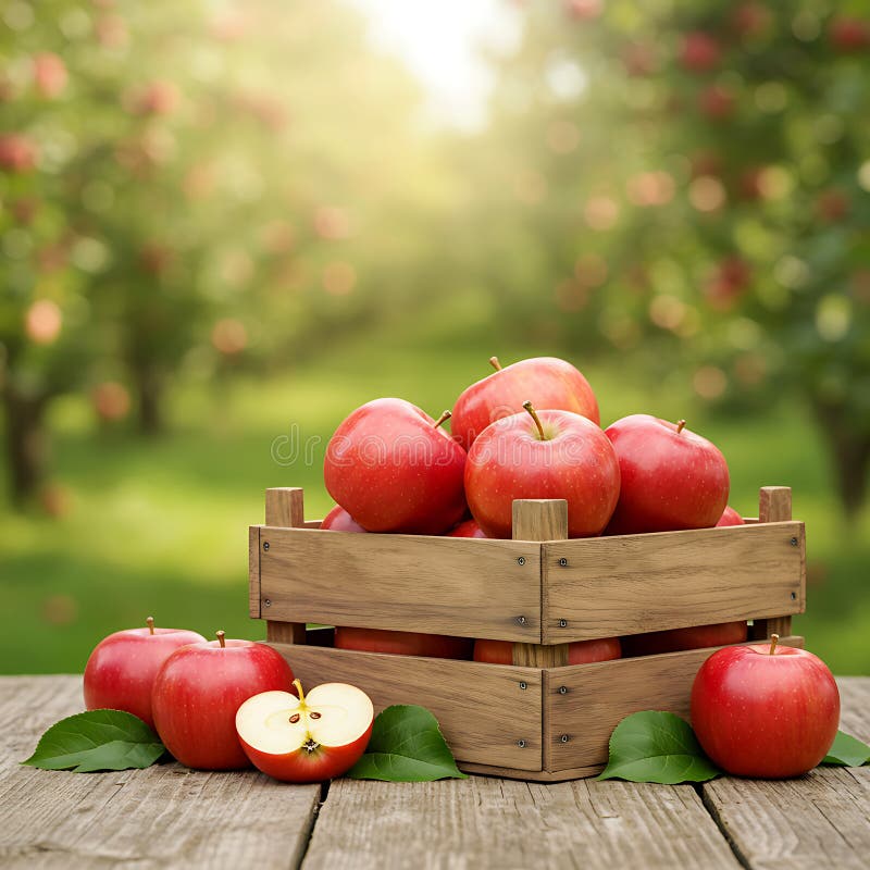 Realistic Close-Up of a Fresh Apple â€ High-Resolution Detail Stock ...