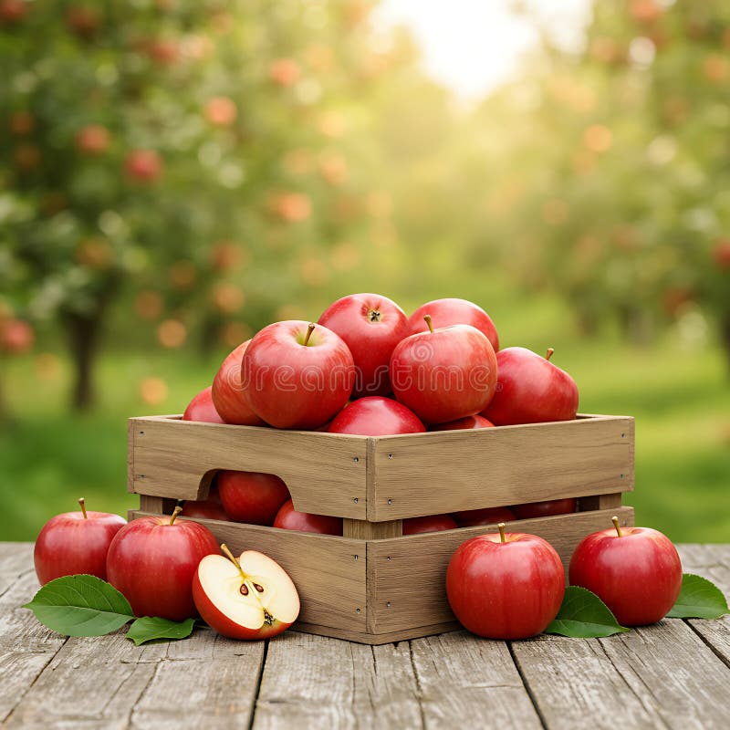 Realistic Close-Up of a Fresh Apple â€ High-Resolution Detail Stock ...