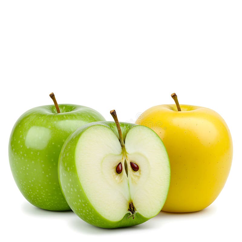 Realistic Close-Up of a Fresh Apple â€ High-Resolution Detail Stock ...