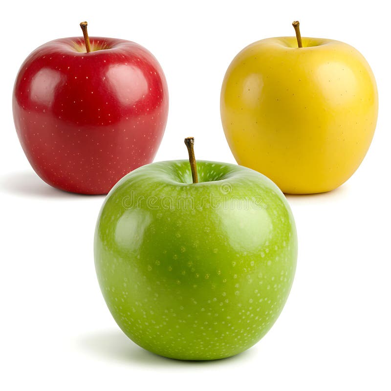 Realistic Close-Up of a Fresh Apple â€ High-Resolution Detail Stock ...