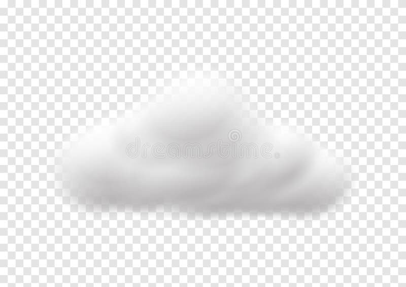 Realistic Cloud Vectors Isolated on Transparency Background Ep75 Stock ...