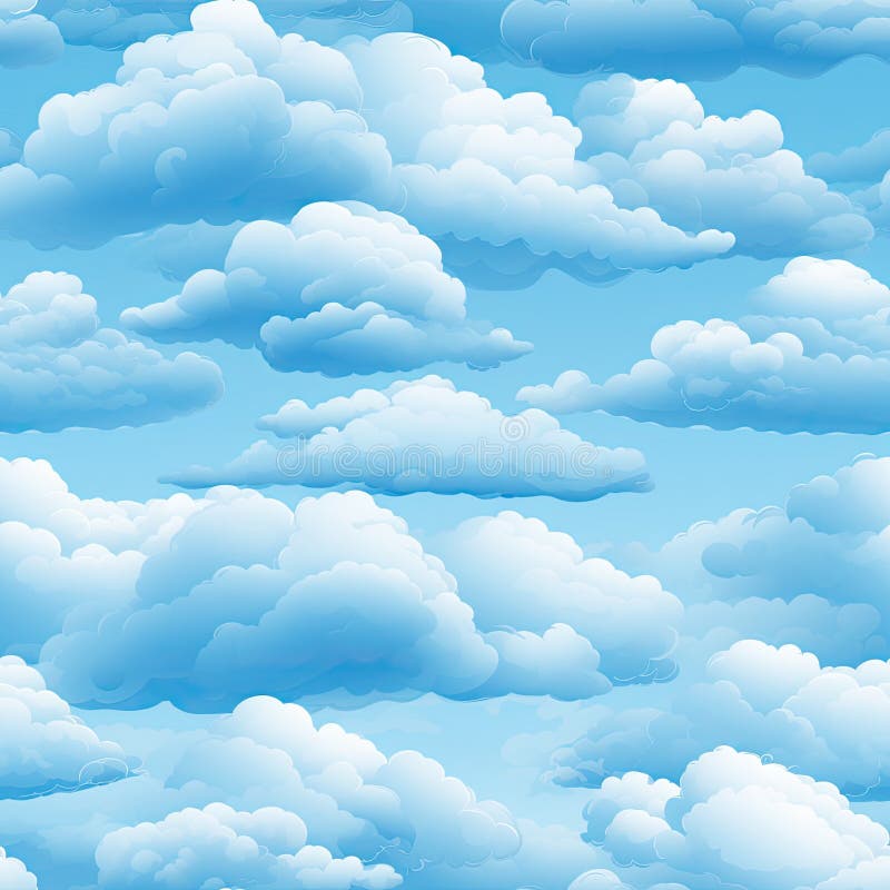 Realistic clouds texture stock illustration. Illustration of effect ...