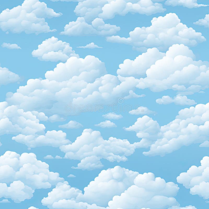 Realistic clouds texture stock illustration. Illustration of details ...