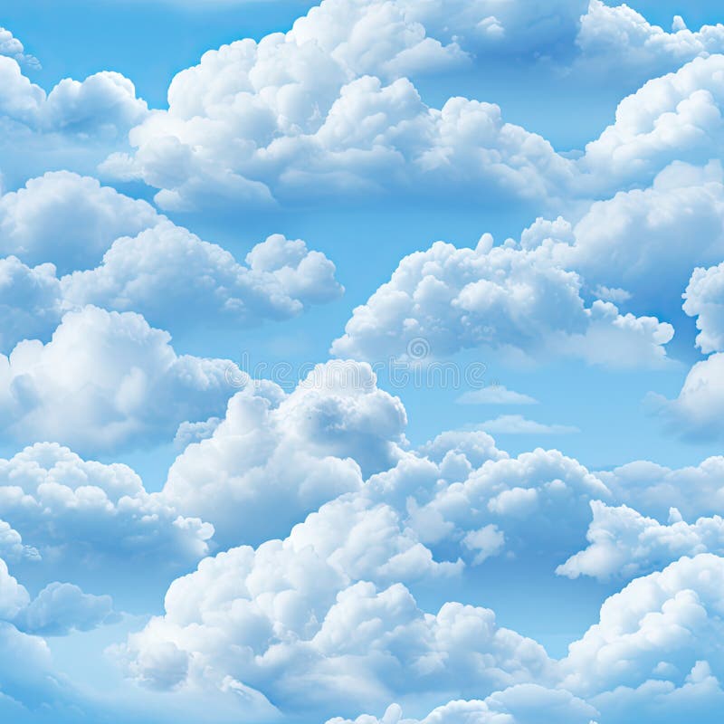 Realistic clouds texture stock illustration. Illustration of detailed ...