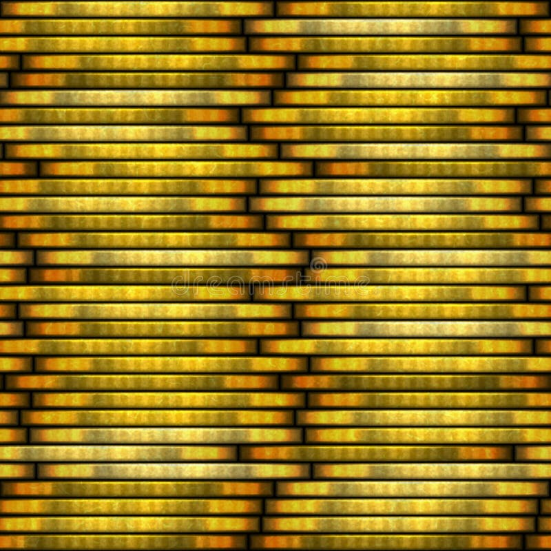 Realistic Coin Stack Texture Stock Illustration - Illustration of pile ...