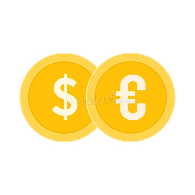 Realistic Coin Vector Icon Design Template. Gold Coin Stack Vector ...