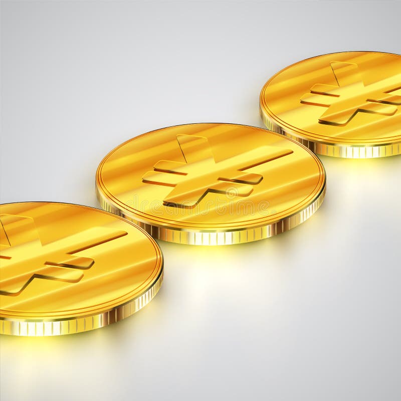 Realistic Coins, Vector Illustration Stock Vector - Illustration of ...