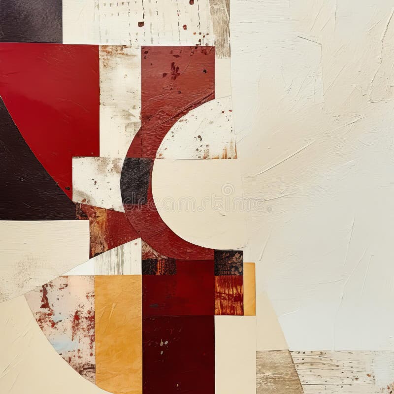 Realistic Collage Background Textures with Cutout and Abstraction Stock ...