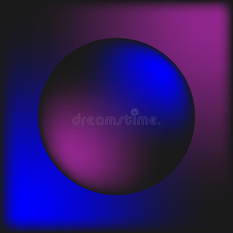 Realistic Color 3d Sphere and Ball. Illustration of a Color Sphere with ...
