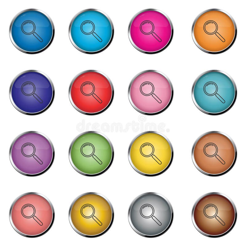 Realistic Search Bar on Blue Background Search Form Template Stock ...