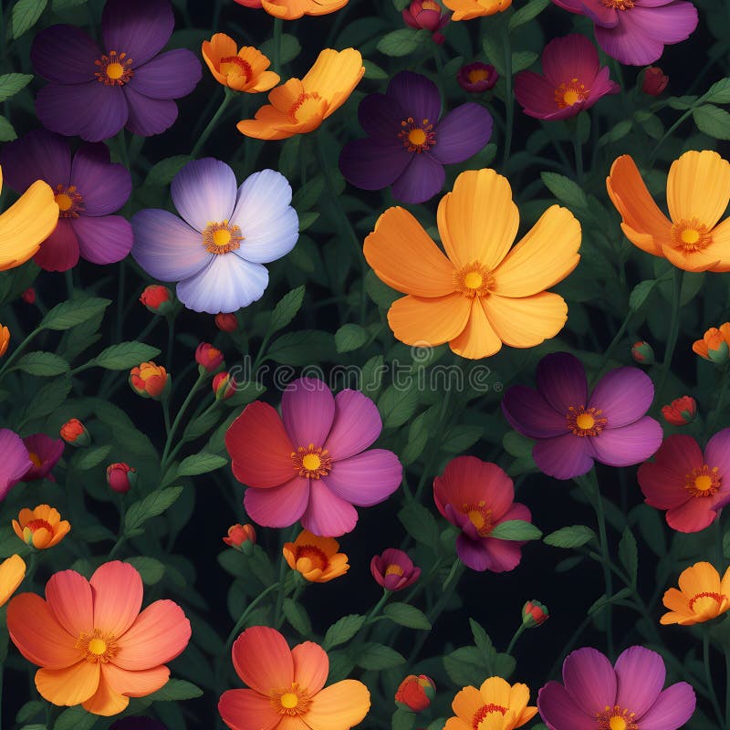 Cosmosflowers Stock Illustrations – 31 Cosmosflowers Stock ...