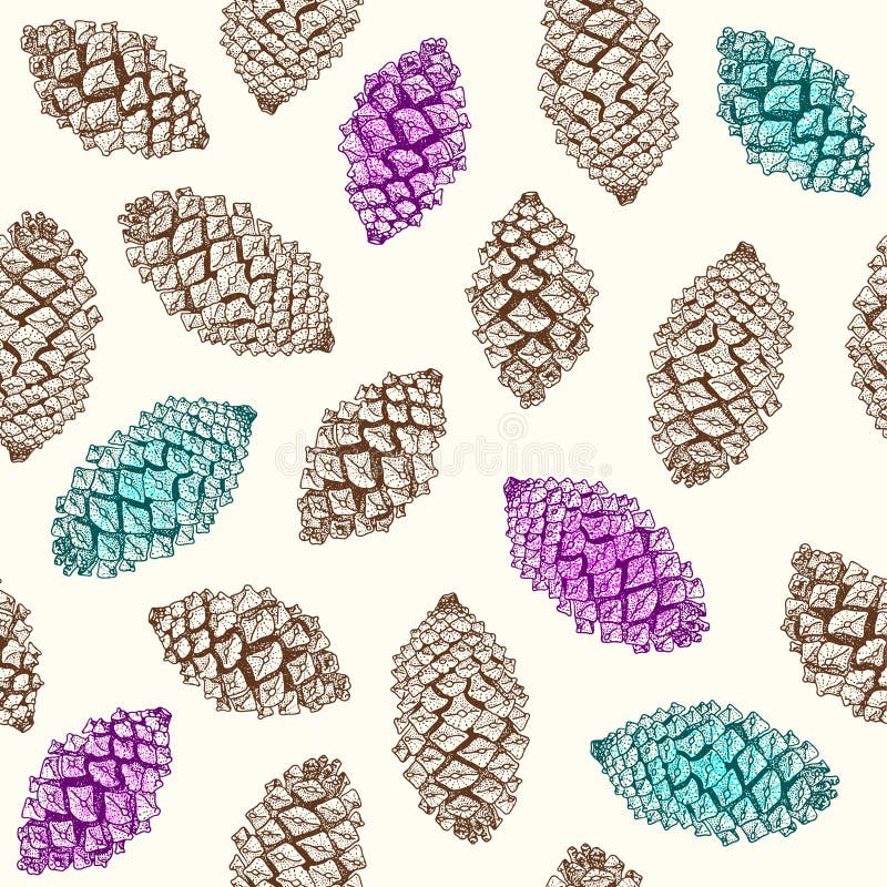 Graphic Pinecones Stock Illustrations – 182 Graphic Pinecones Stock Illustrations, Vectors ...