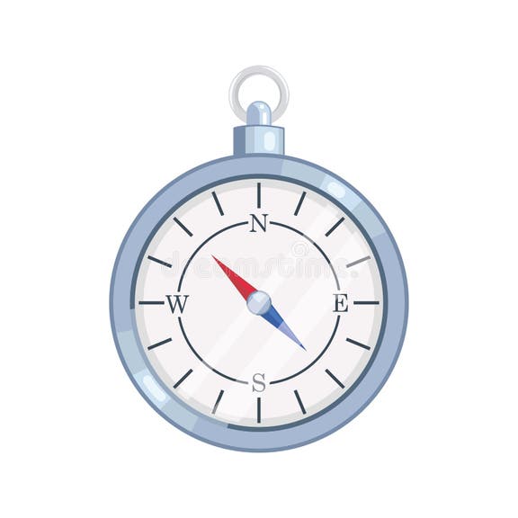 Realistic Compass Cartoon Vector Element Design Stock Vector ...