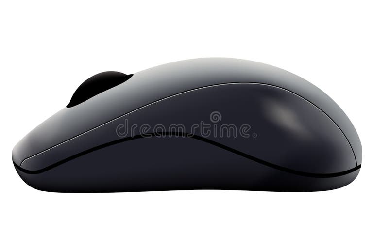 Realistic computer mouse stock vector. Illustration of wire - 7672906