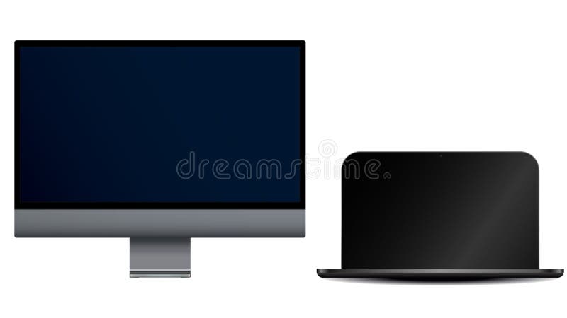 Realistic Computer Screen Mockup. Computer Monitor Mockup Banner ... Realistic Computer Screen Mockup. Computer Monitor Mockup Banner ...
