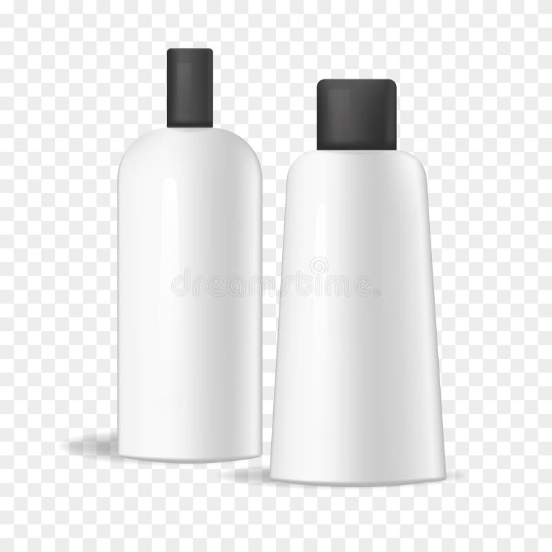 Realistic Cosmetic or Medical Bottles Mockup Stock Vector ...