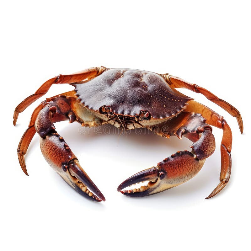 Realistic Red Crab - Detailed Rendering with Minimal Retouching Stock ...