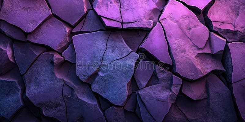 Realistic Cracked Stone with Deep Shadows Texture Stock Illustration ...