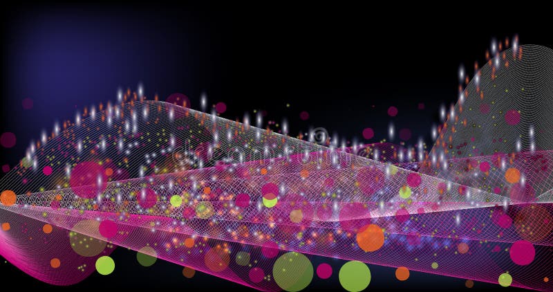 Realistic Creative Vector Wallpaper Banner Arty. Abstract Background ...