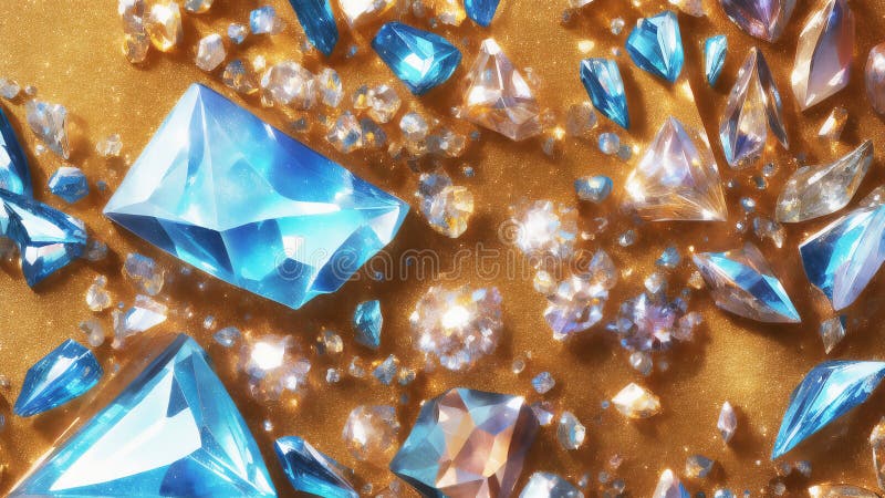 Realistic Crystal Texture Set1_07. AI Generate Stock Illustration ...