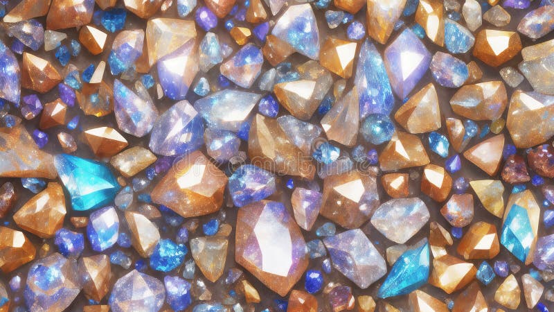 Realistic Crystal Texture Set1_01. AI Generate Stock Illustration ...