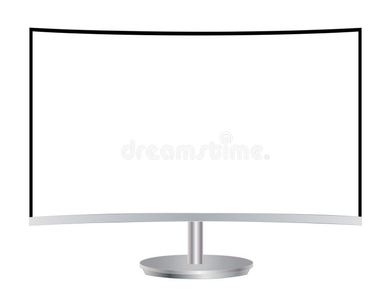 Monitor Curved Stock Illustrations – 1,209 Monitor Curved Stock ...