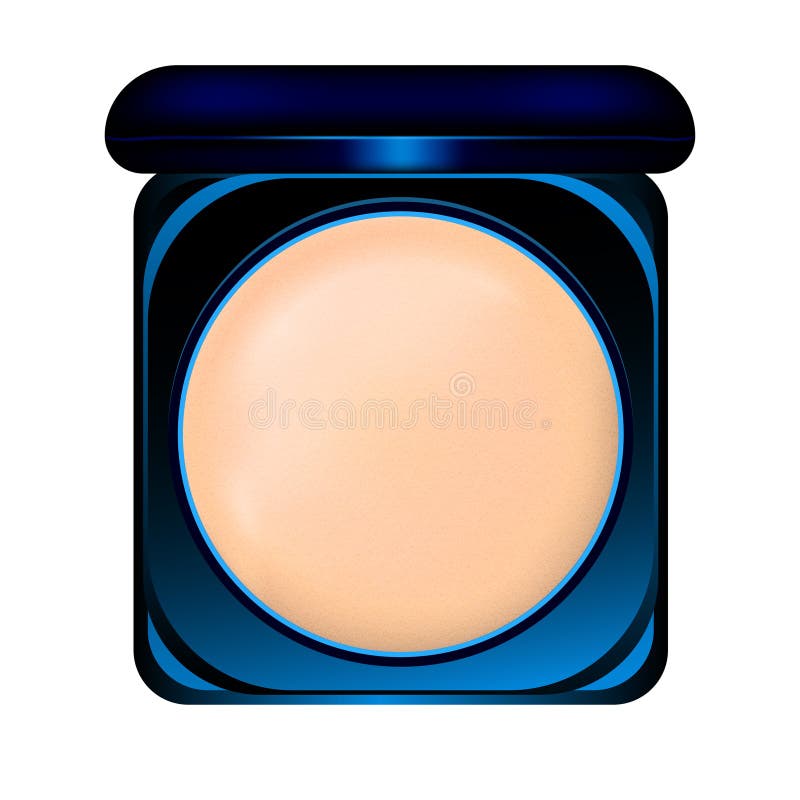 Realistic Cushion Compact Foundation Packaging Template. Stock Vector ...