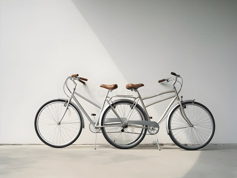 A Realistic 3D Bicycle Isolated on White Background, Ai Generated Eco ...