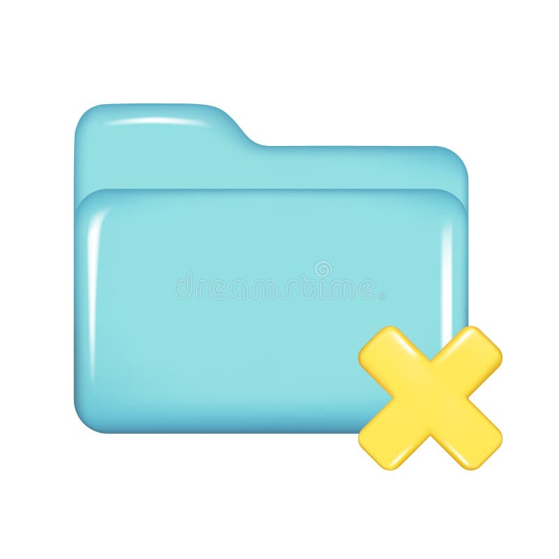 3D Realistic Wrong Check Mark Sign on Red Stock Vector - Illustration ...