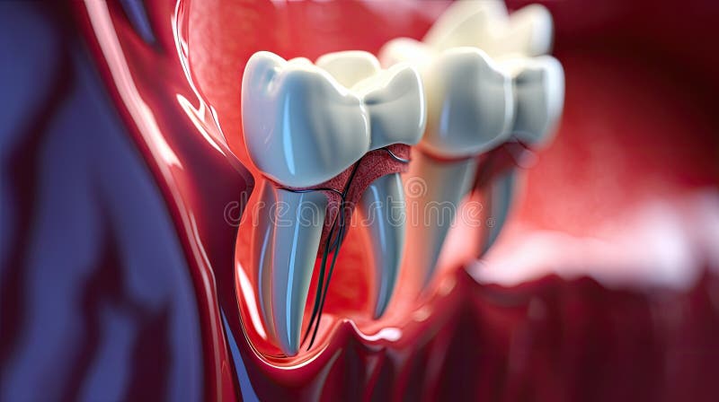 A Realistic 3D Dentist Logo, Showcasing Highly Detailed Dental Elements ...