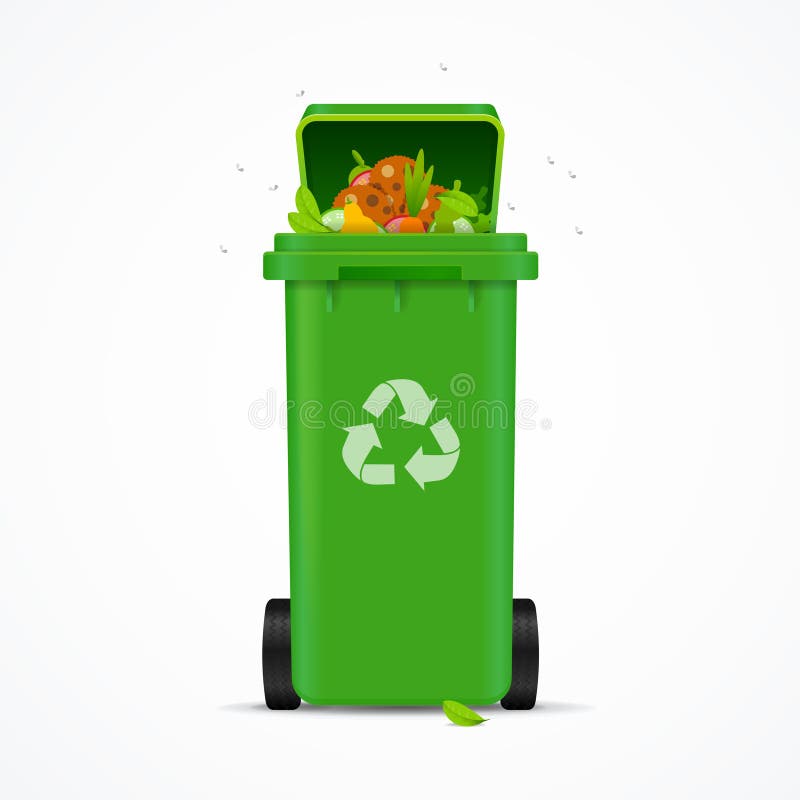 Realistic Recycling Bin Stock Illustrations – 408 Realistic Recycling ...