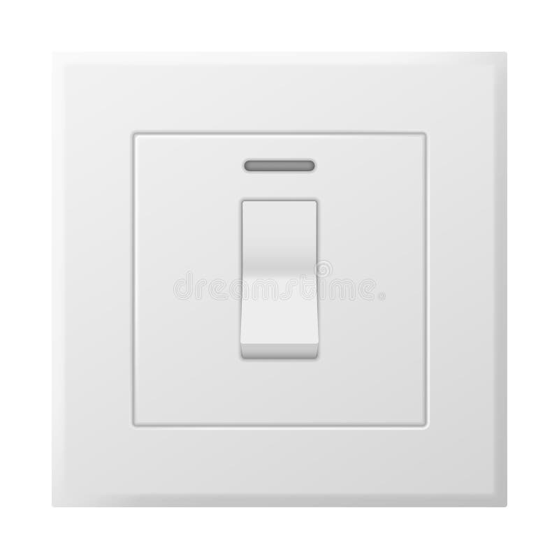Realistic 3d Electric Toggle Switch. Electric Light Switch Control on ...
