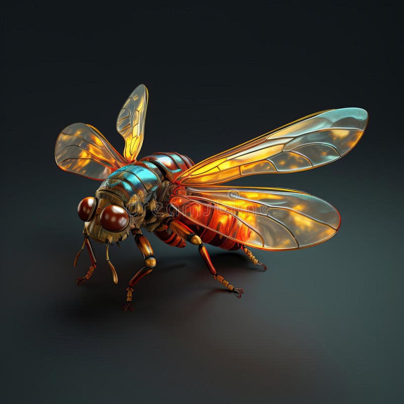 Realistic 3d Fireflies on Transparent Background for Visual Effects ...