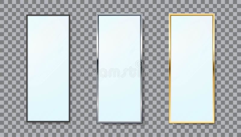 Rectangle Mirrors Stock Illustrations – 322 Rectangle Mirrors Stock ...