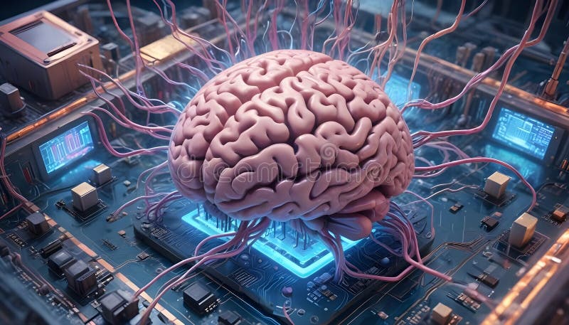 Realistic 3D Fusion of Brain and Computer - Biological Computing ...
