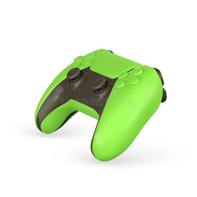 Realistic 3d Game Pad in Cartoon Style. Game Stick, Controller, Video ...