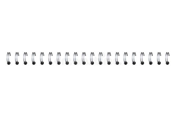 Spiral Notebook Metal Spring Stock Illustrations – 388 Spiral Notebook ...
