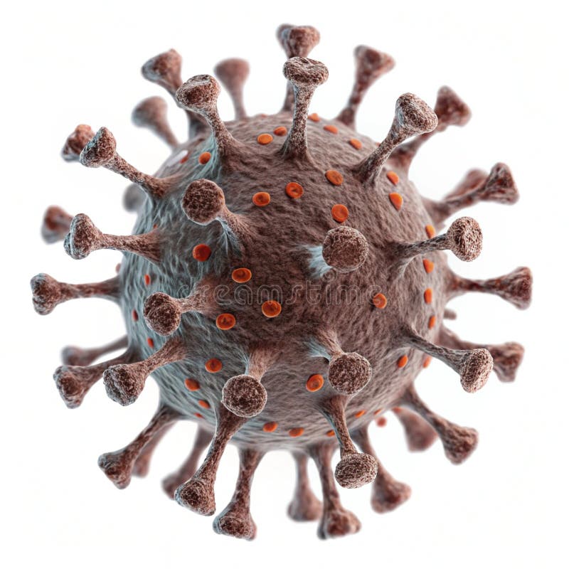 Abstract Virus Structure 3D Modeling PSD File Realistic Virus Isolated ...