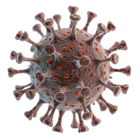 Abstract Virus Structure 3D Modeling PSD File Realistic Virus Isolated ...