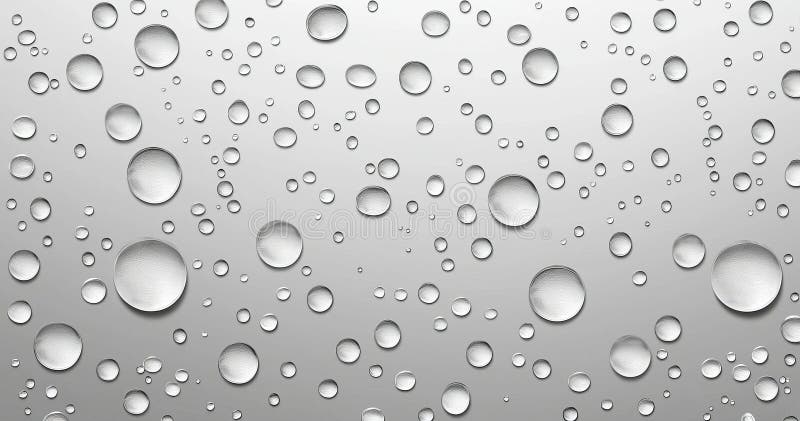 Realistic 3D Modern Window Background with Droplet and Steam Texture ...