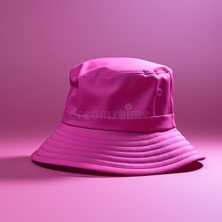 Realistic 3d Pink Baseball Hat with Dramatic Lighting Stock ...